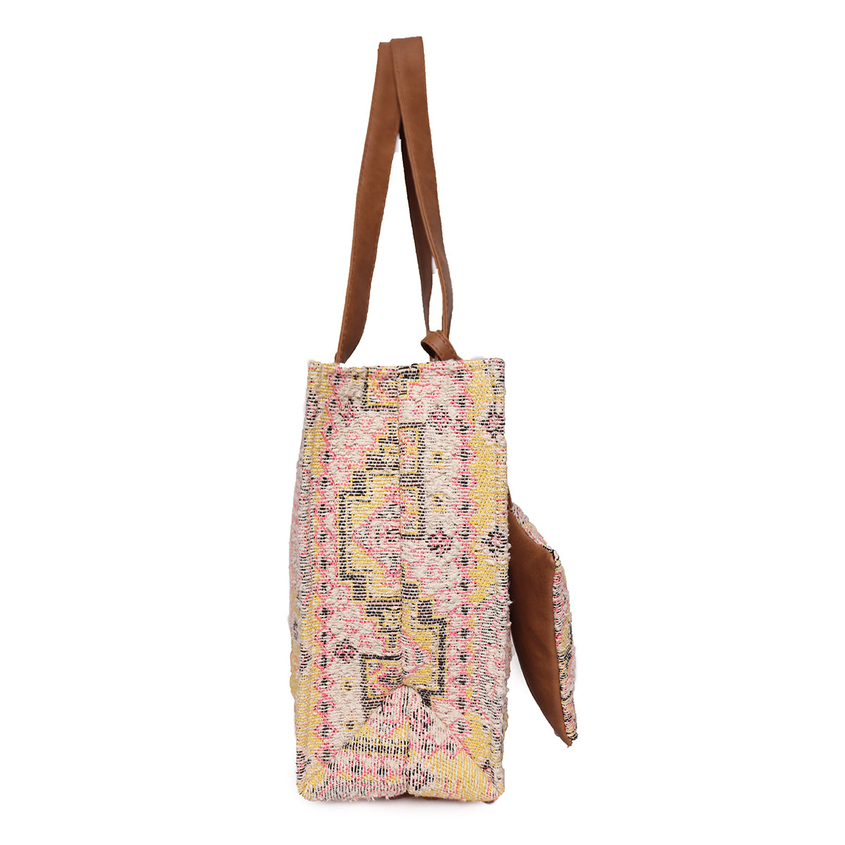 Multi Color Poster Bags With Pu Handle And Handing Pouch – astridlifestyle